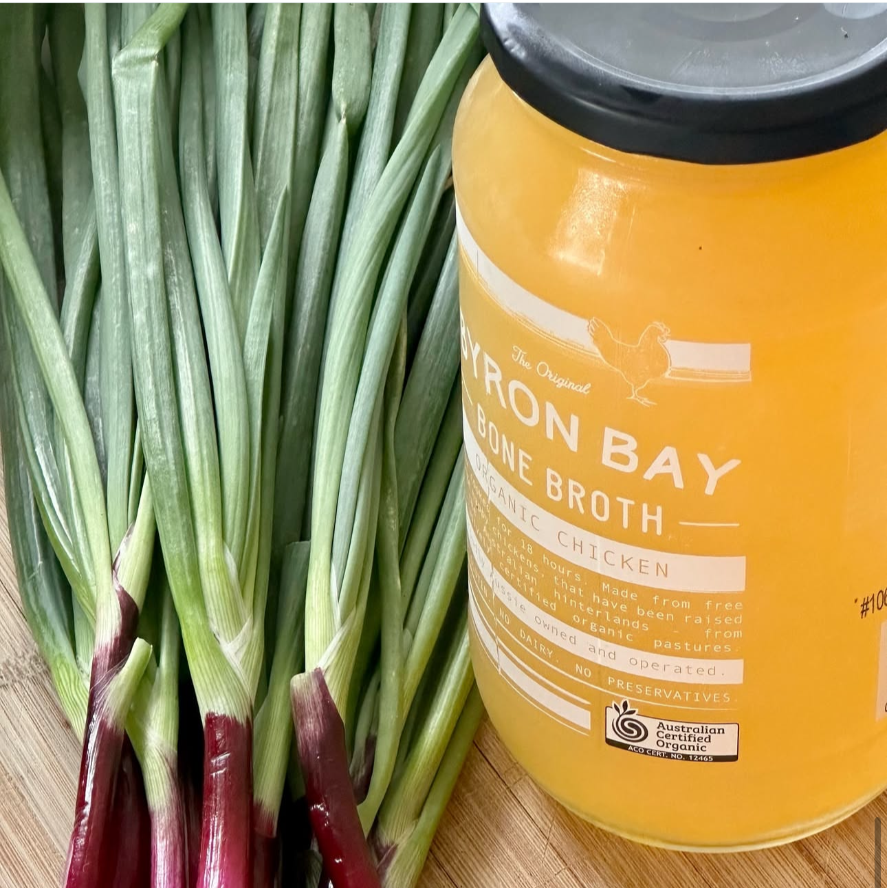 Organic Chicken Bone Broth 1L - Byron Bay Bone Broth