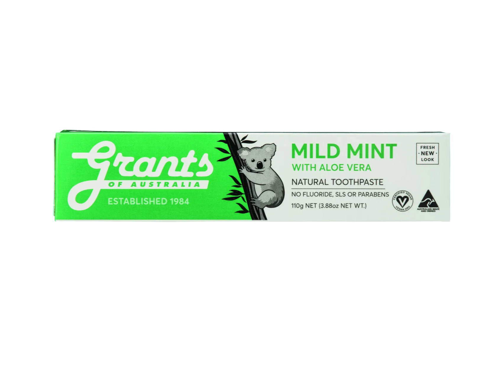 Mild Mint Toothpaste Herbal And Mineral