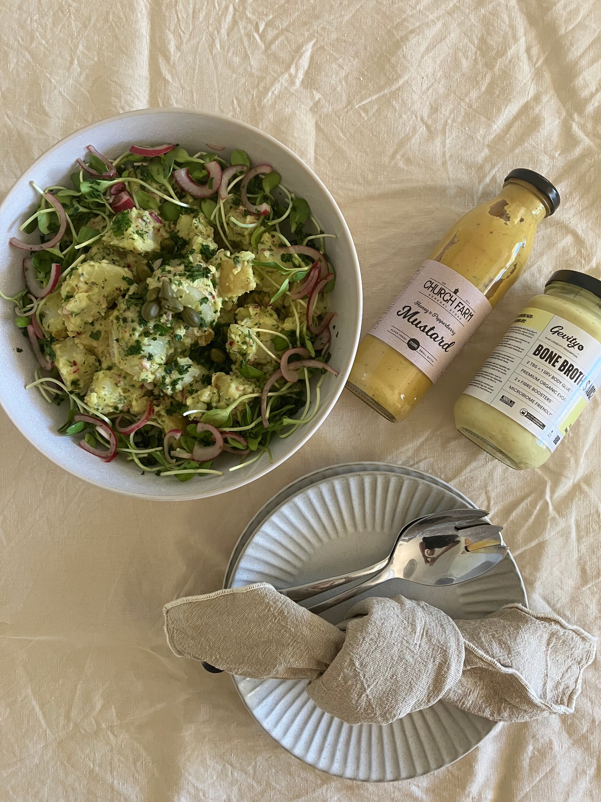 Sunshine Potato Salad