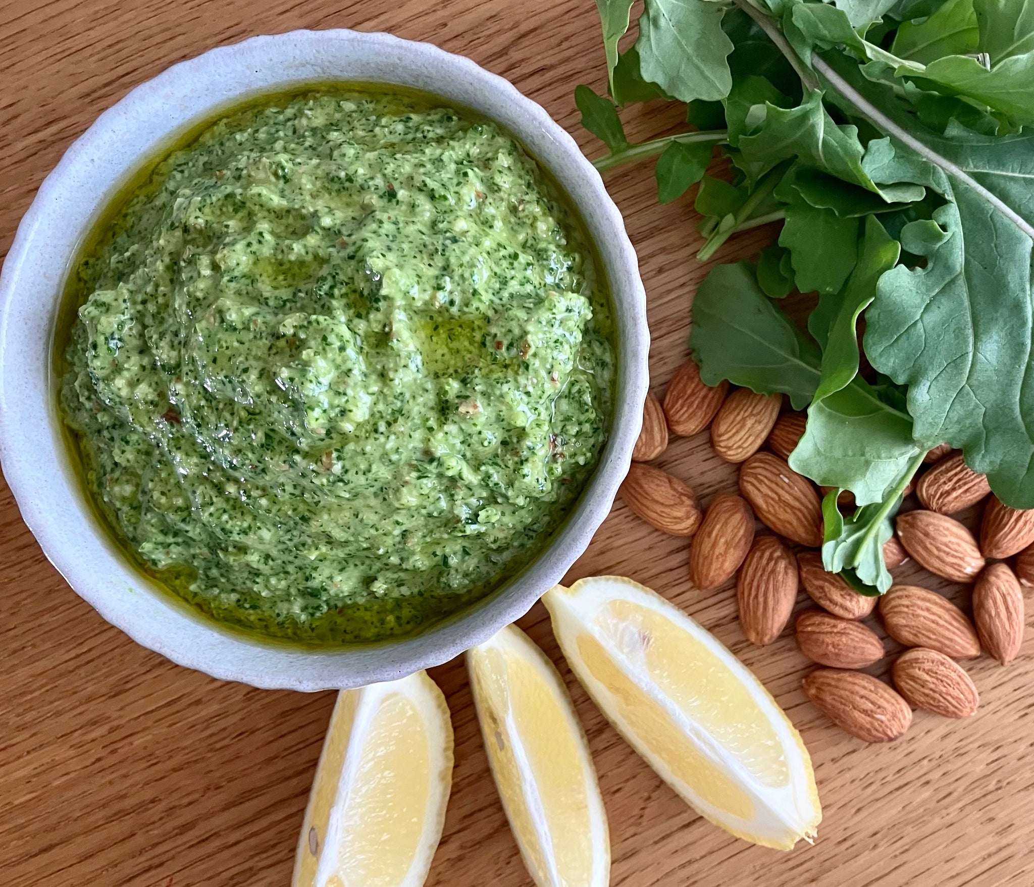 Rocket and Almond Pesto