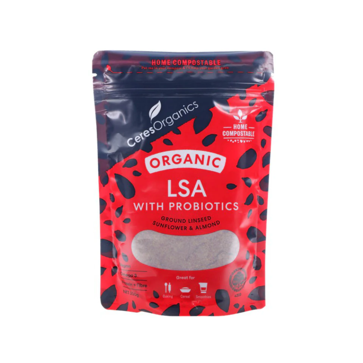 CERES ORGANICS Ceres Organic LSA (Linseed, Sunflower & Almond) 250g
